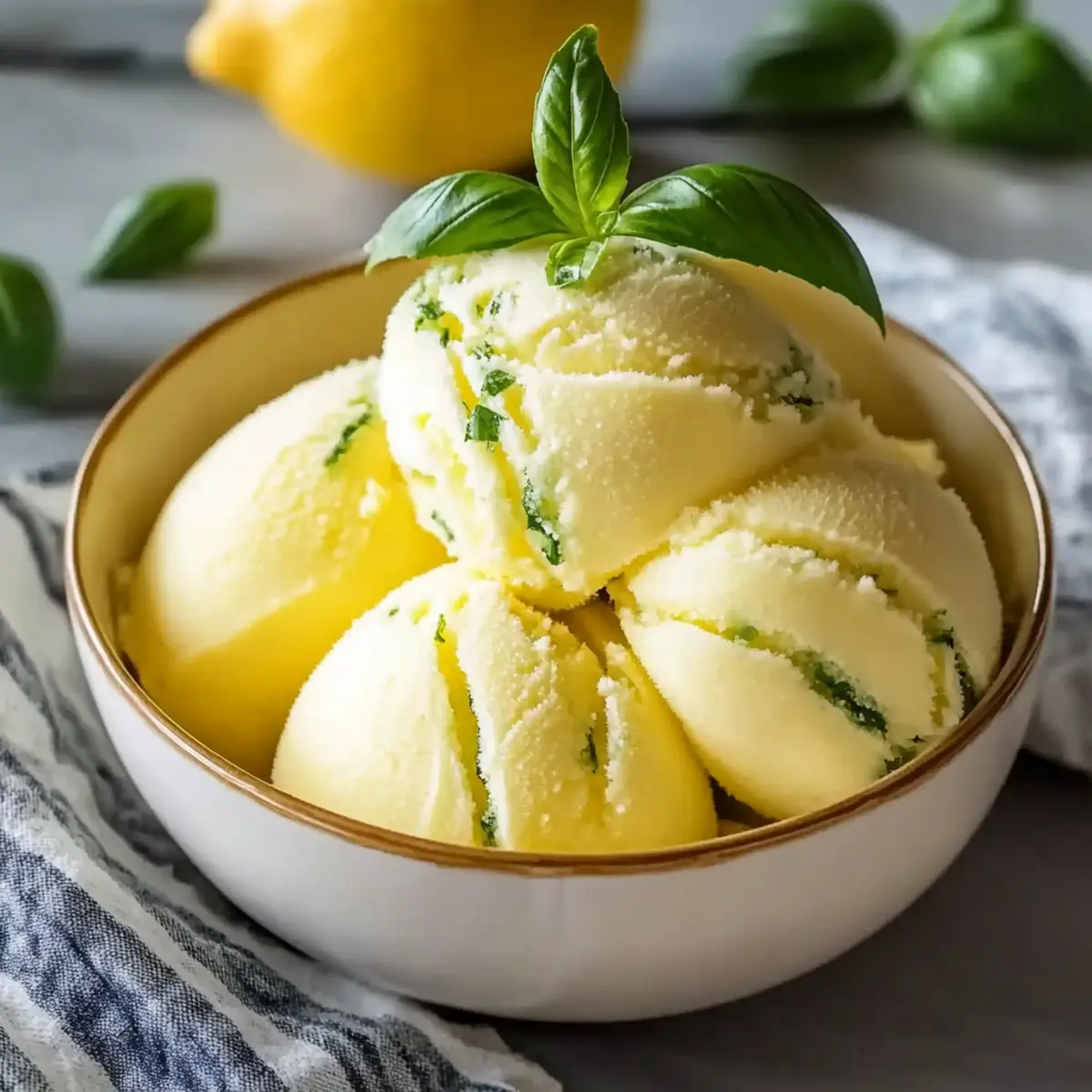 Ultimate Lemon Basil Sorbet: A Delicious Guilt-Free Treat